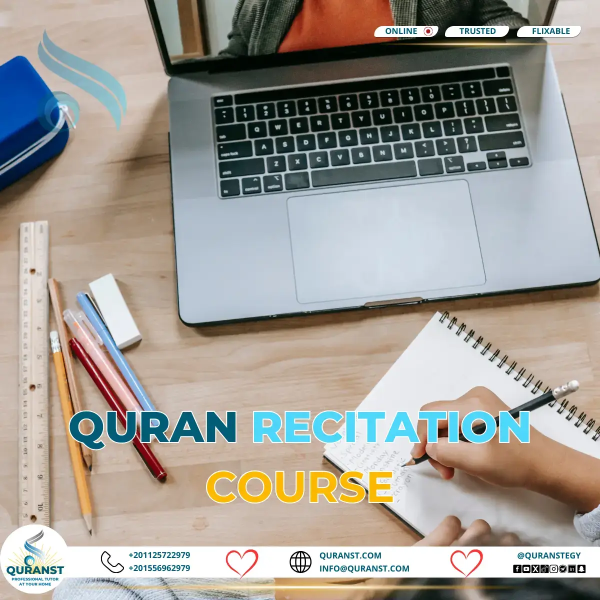 Best Online Quran Recitation Course with Tajweed for All Ages - Quranst