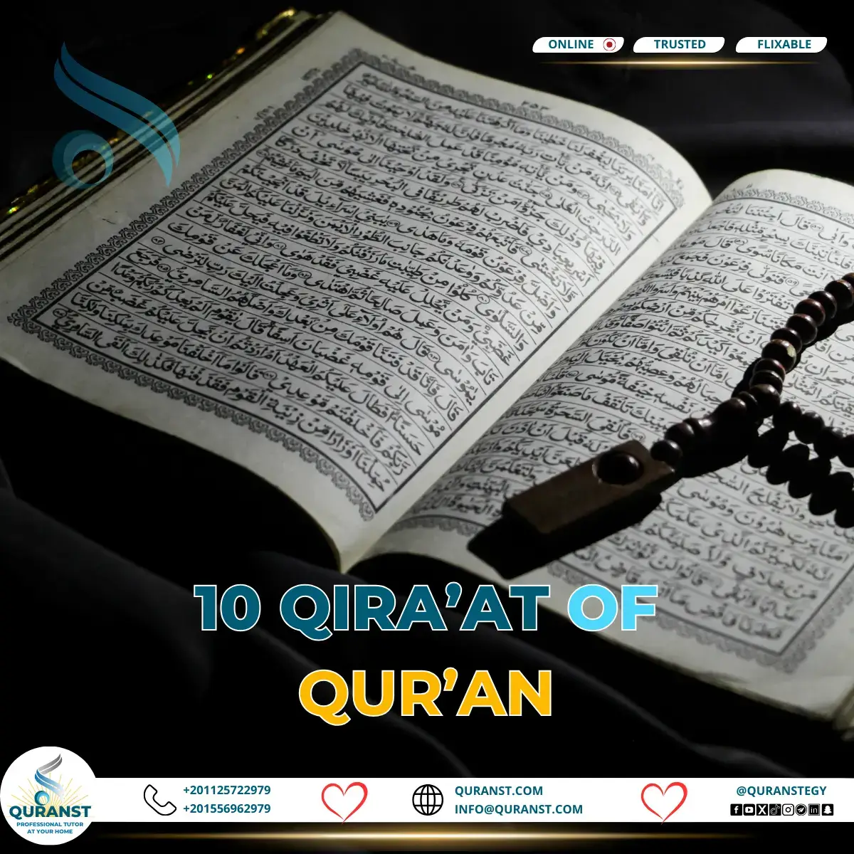 Comprehensive Guide to the 10 Qira’at of the Qur’an | Quranst - Quranst